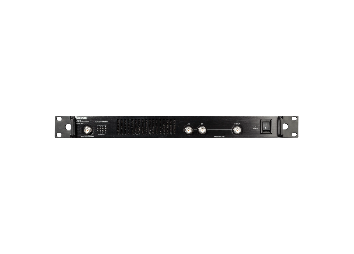 Shure 舒尔 | PA421B - 用于PSM®无线系统的天线组合器 - Shure 中国