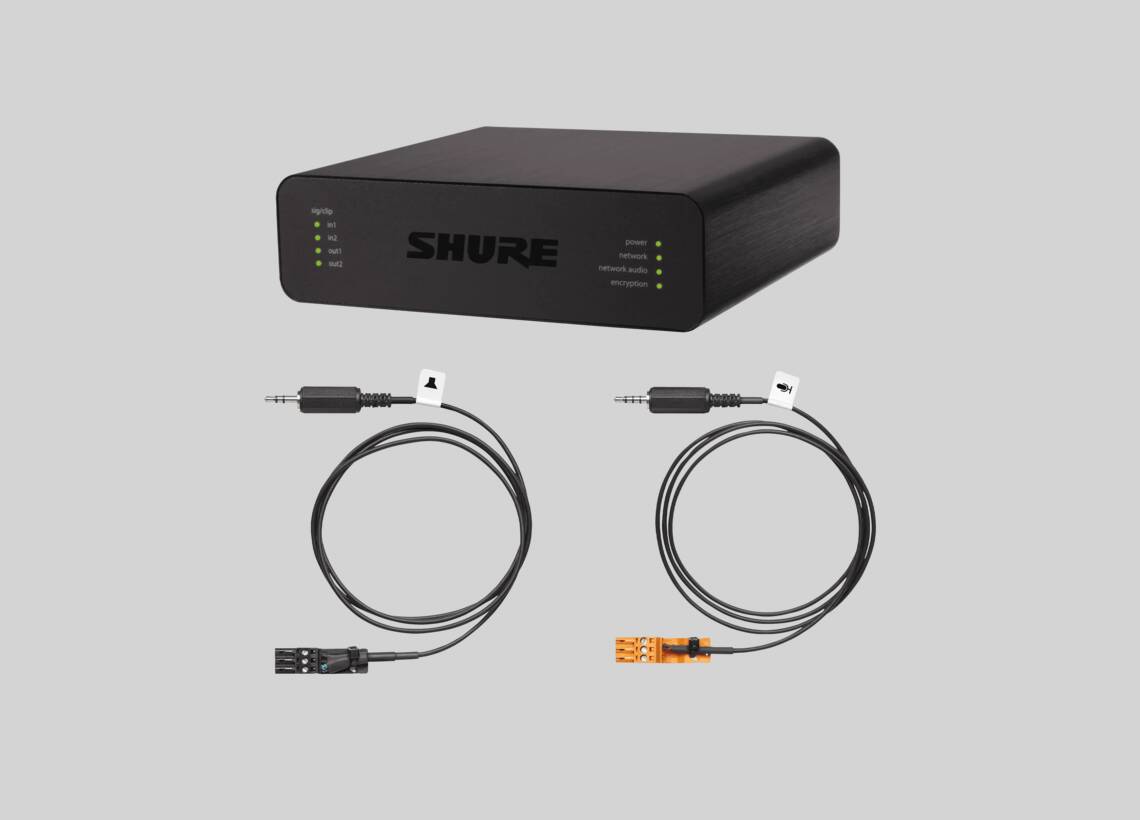 ANI22-BLOCK + VCC3 - 视频会议电缆套件包 - Shure 舒尔中国